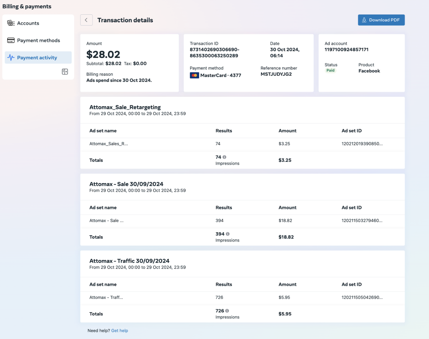 What is Meta's Ad Refund Process?